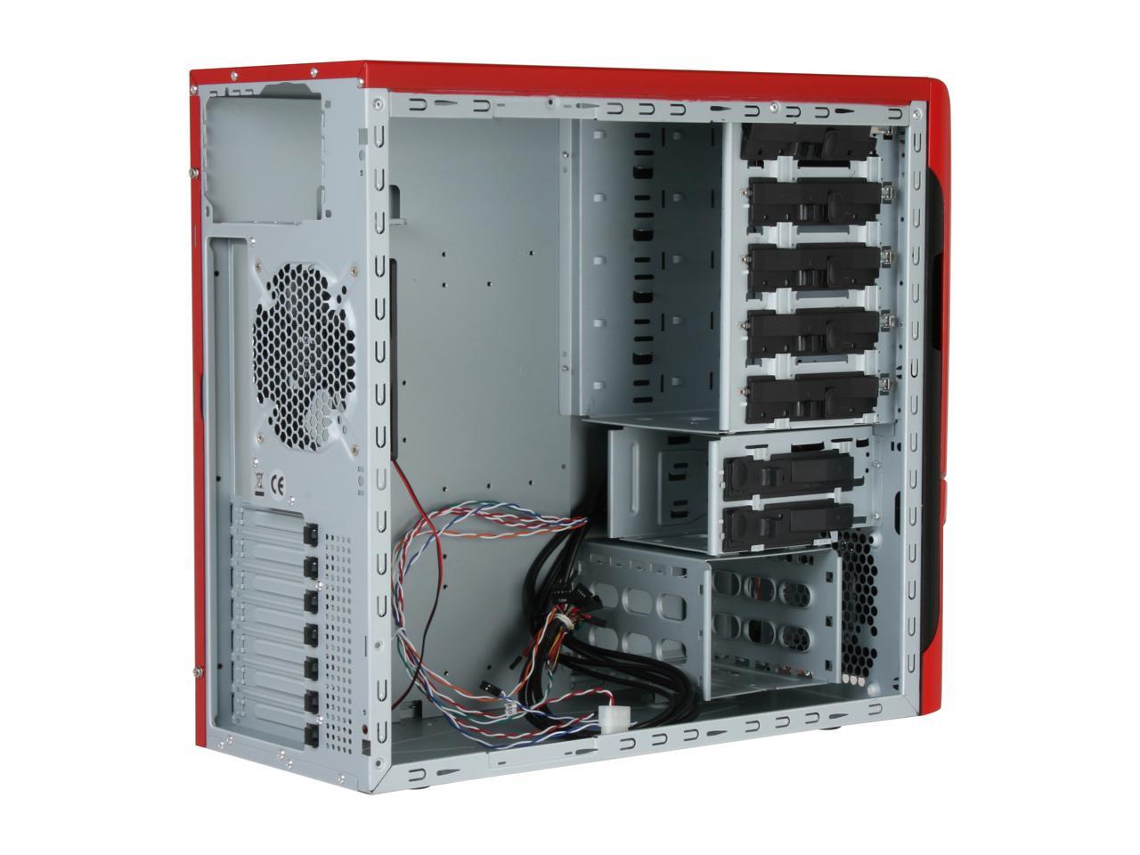 NZXT Apollo Red Computer Case - Newegg.com