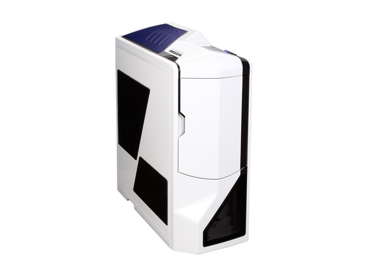 NZXT Phantom PHAN-001WT White Steel / Plastic Enthusiast ATX Full Tower ...