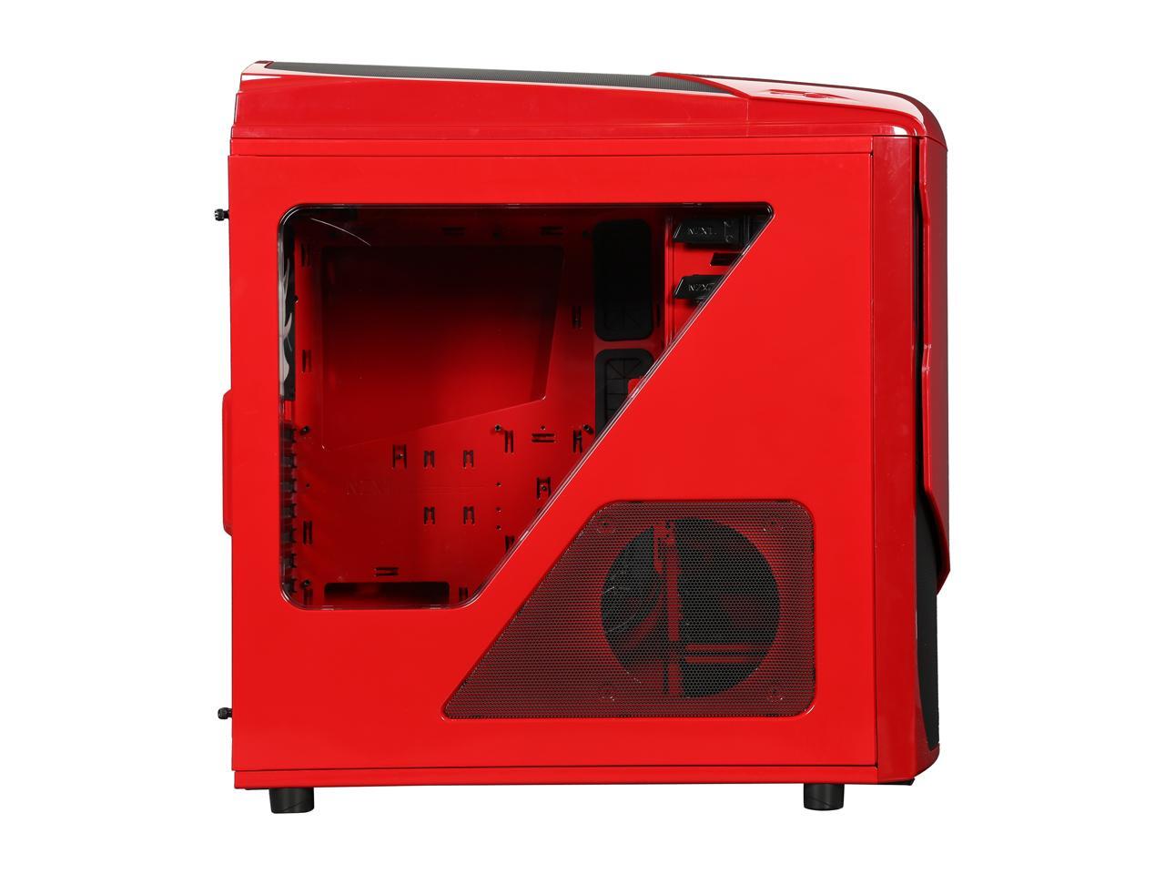 Refurbished: NZXT Phantom 530 RB-CA-PH530-R1 Red Computer Case - Newegg.com