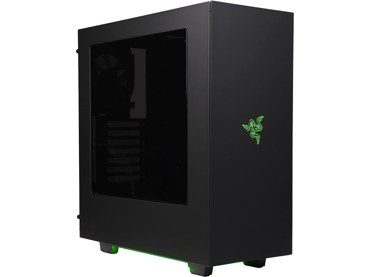 Refurbished: NZXT S340 Mid Tower Case Razer Edition (Certified ...