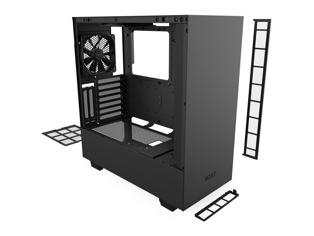 NZXT H510i - Compact ATX Mid-Tower PC Gaming Case - Front I/O USB Type ...
