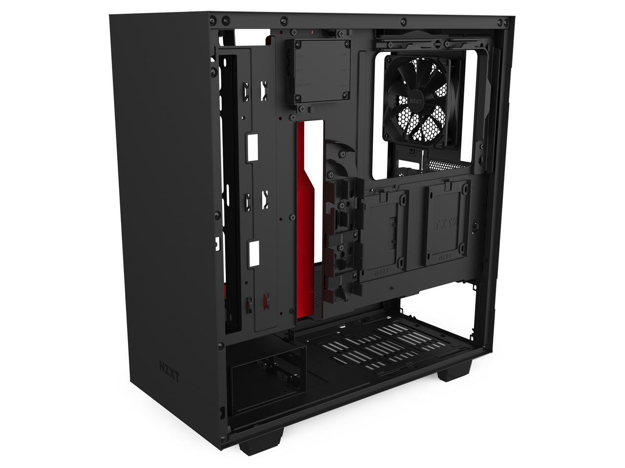 NZXT H510i - Compact ATX Mid-Tower PC Gaming Case - Front I/O USB Type ...
