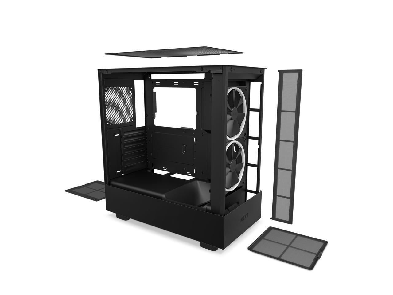 NZXT H5 Elite - All Black CC-H51EB-01 Black Computer Cases - Newegg.ca