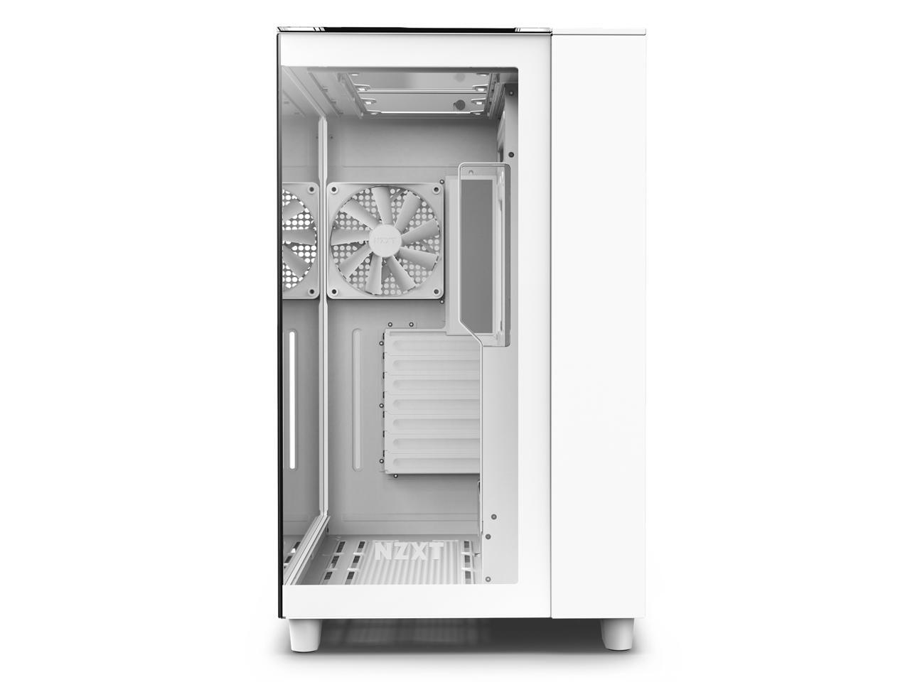 NZXT H9 Elite - All White - CM-H91EW-01 - Premium Dual-Chamber - Mid ...
