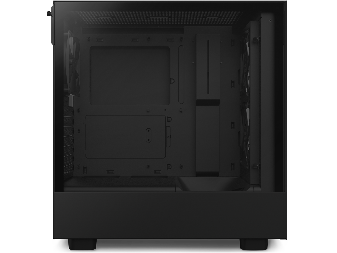NZXT H Series H5 (2023) Flow RGB Edition ATX Mid Tower Chassis Black ...