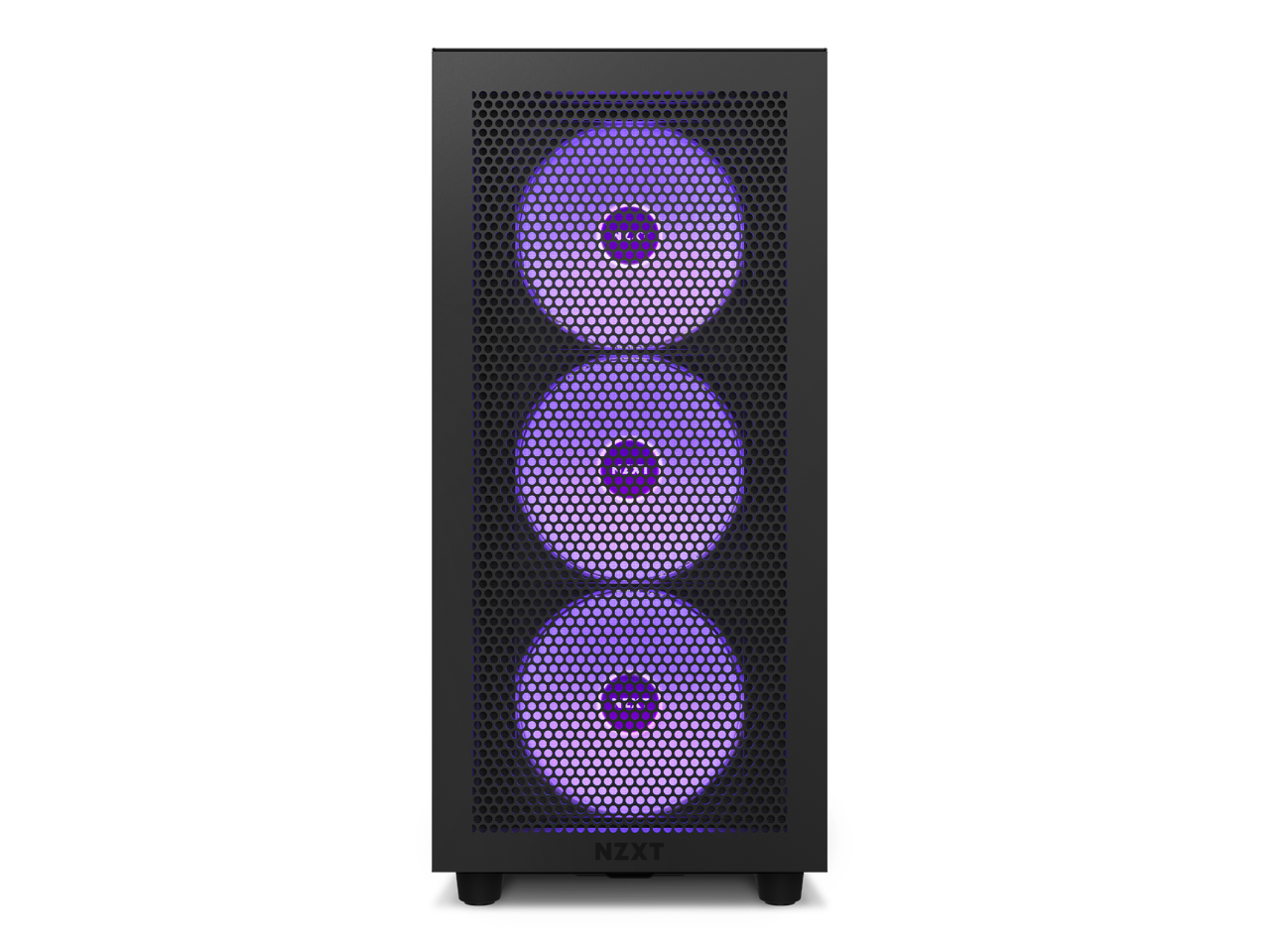 NZXT H Series H7 (2023) Flow RGB Edition ATX Mid Tower Chassis Black ...