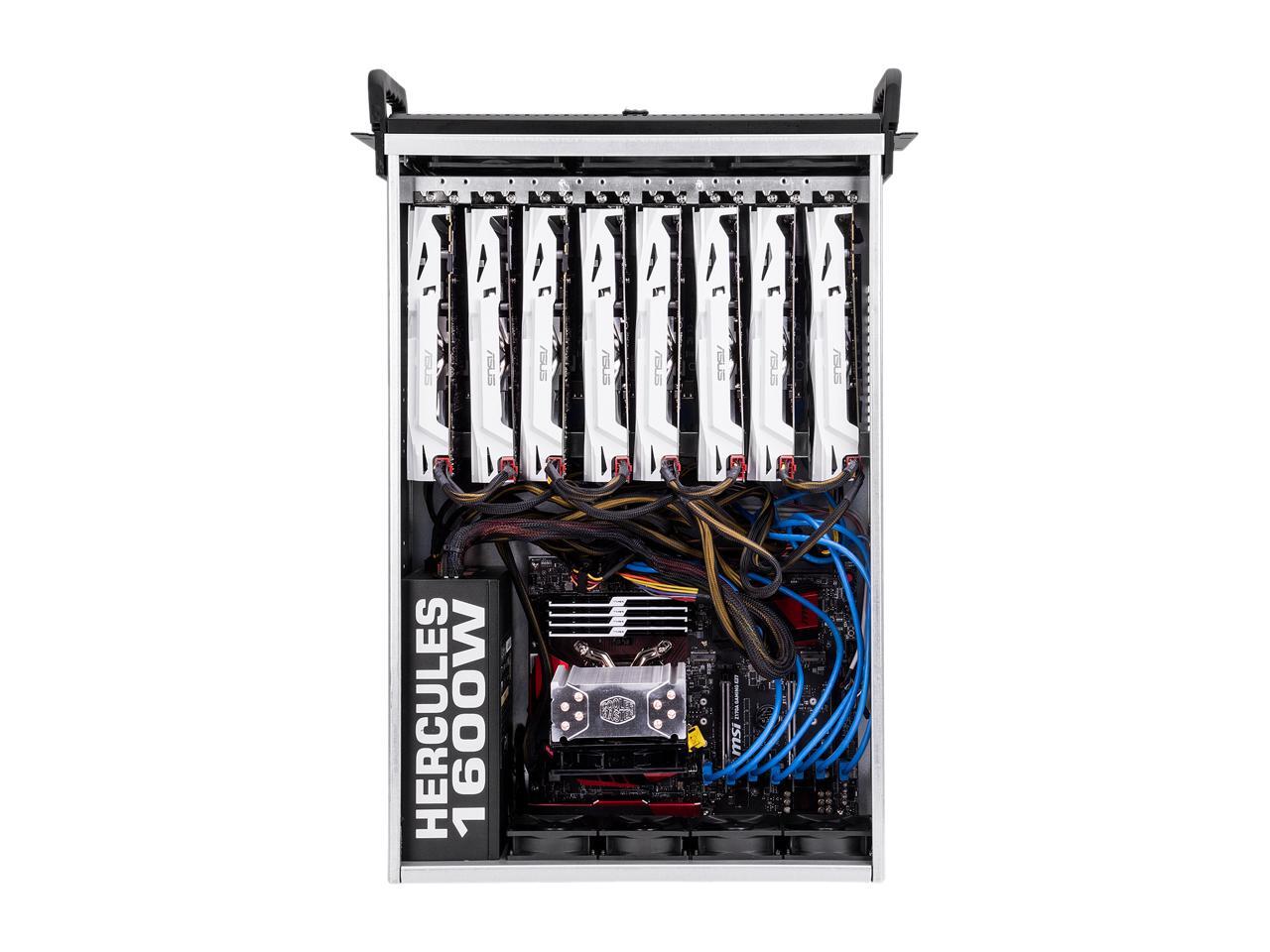 Rosewill RSV-L4000C - 4U Rackmount Server Case / Chassis for AI ...