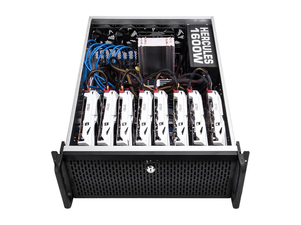 Rosewill RSV-L4000C - 4U Rackmount Server Case / Chassis for AI ...