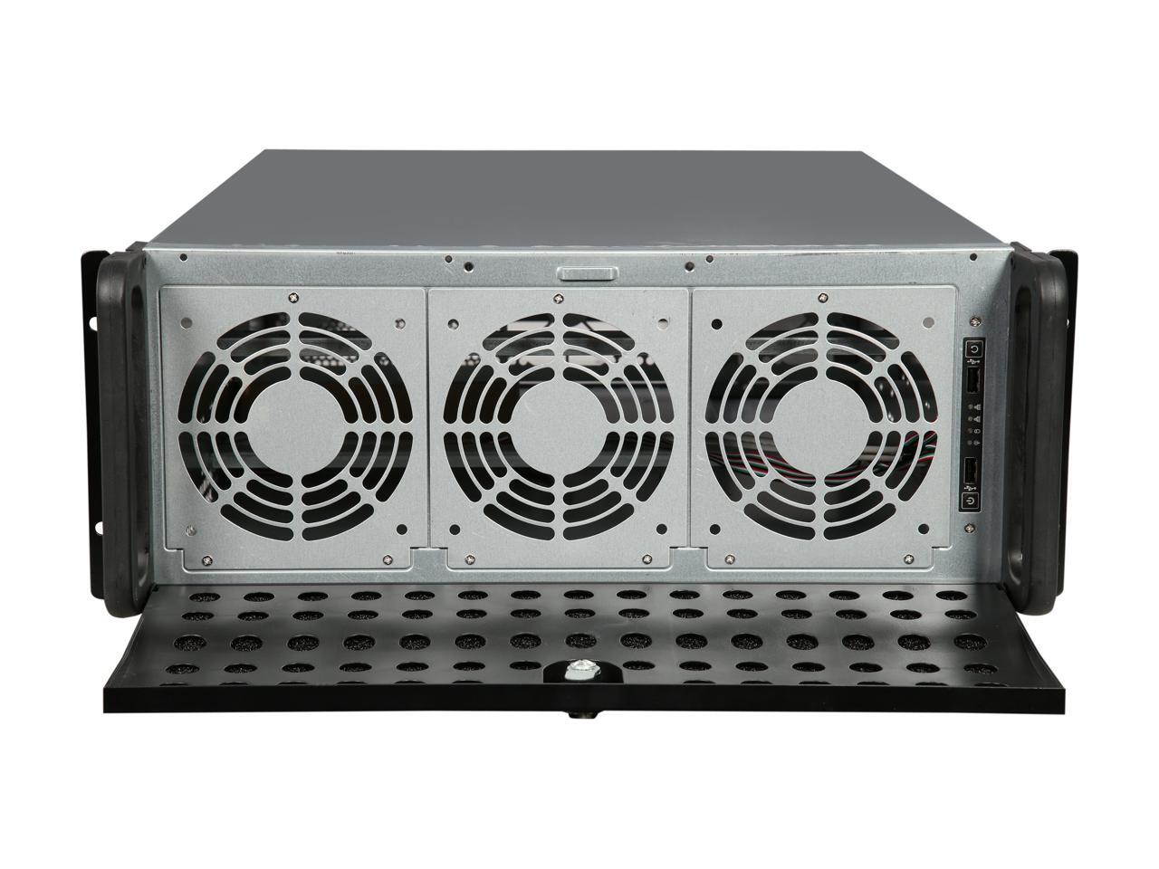 Rosewill RSV-L4000C - 4U Rackmount Server Case / Chassis for AI / Bitcoin Mining Machine ...