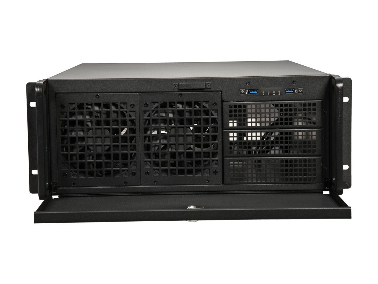 Rosewill RSV-4310 Server Case or Chassis, 4U Rackmount - 4 x Included ...