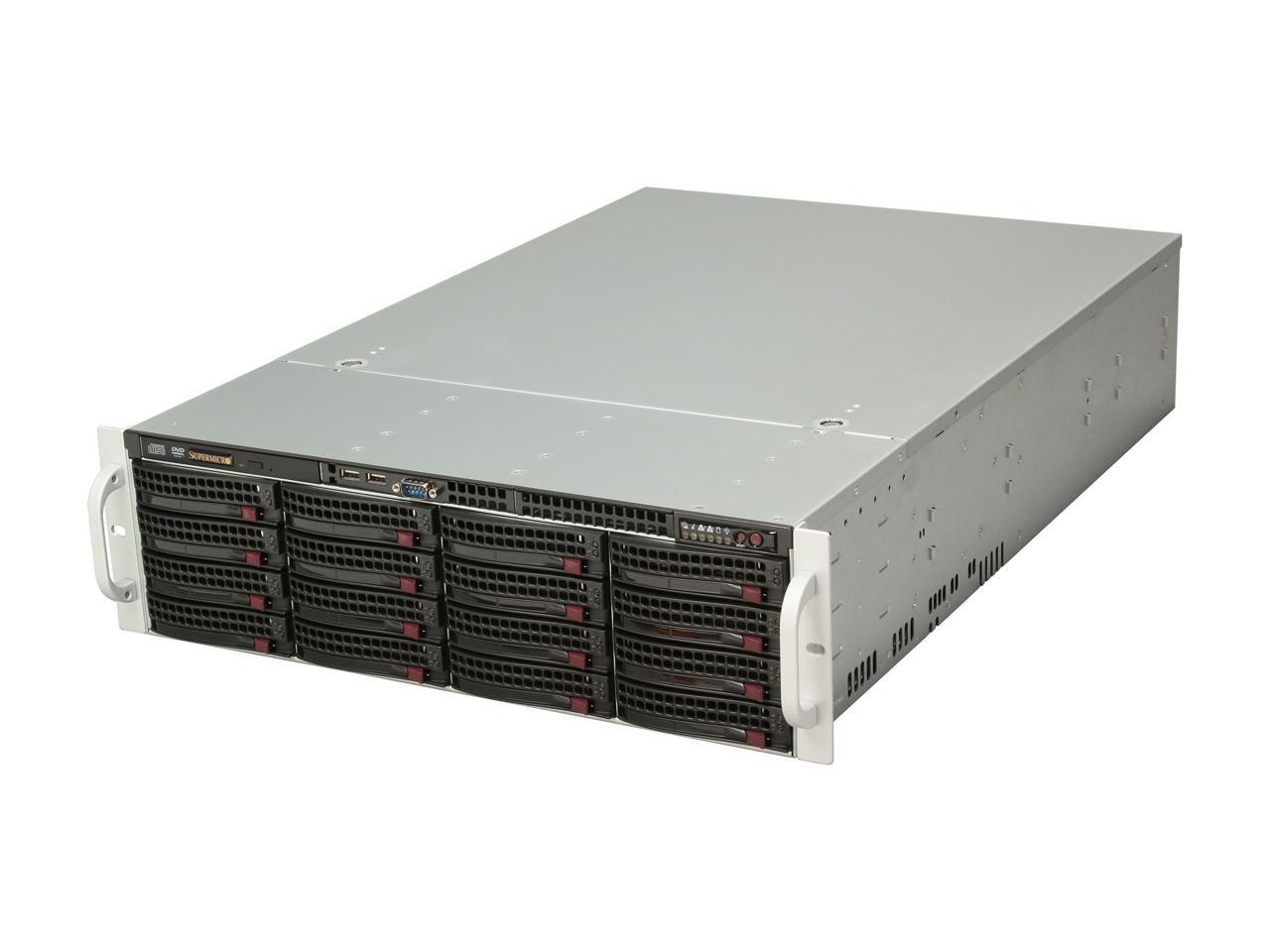 SUPERMICRO SuperChassis CSE-836TQ-R800B Black 3U Rackmount Server Case ...