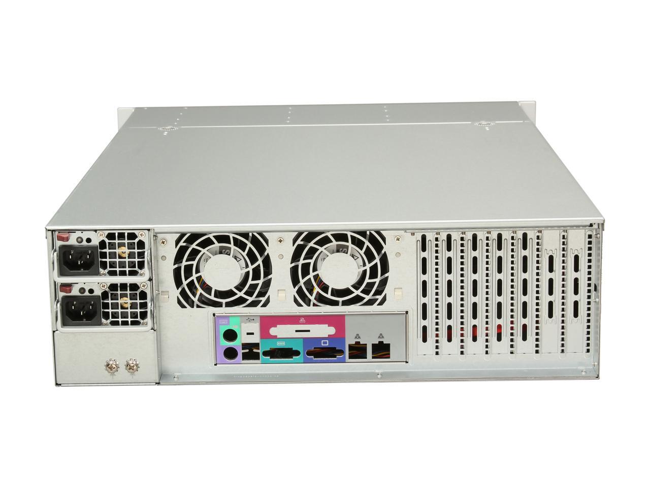 SUPERMICRO SuperChassis CSE-836TQ-R800B Black 3U Rackmount Server Case ...