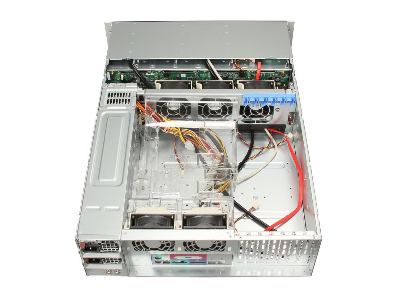 SUPERMICRO SuperChassis CSE-836TQ-R800B Black 3U Rackmount Server Case ...
