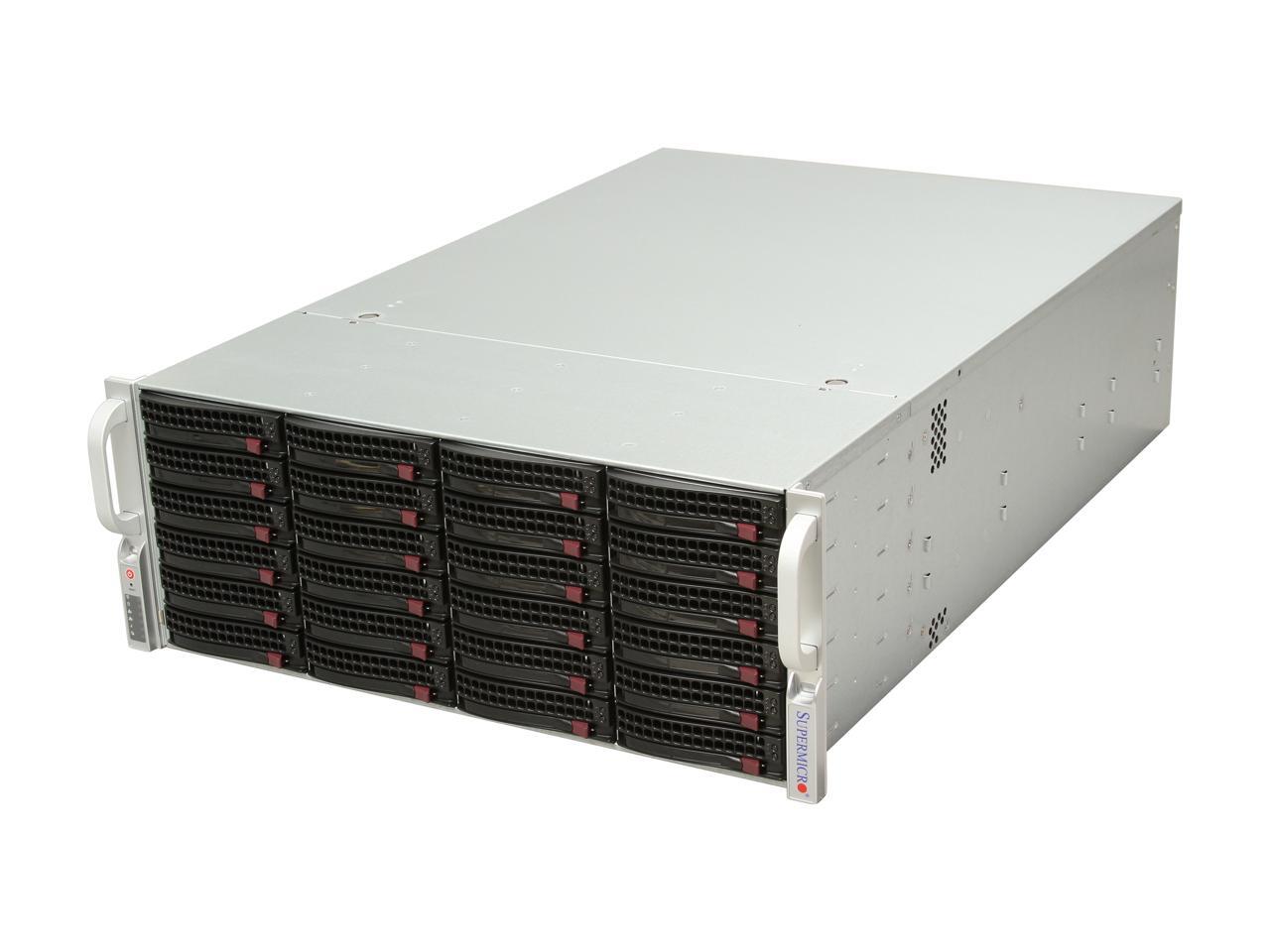 SUPERMICRO SuperChassis CSE-846TQ-R900B Black 4U Rackmount Server Case ...