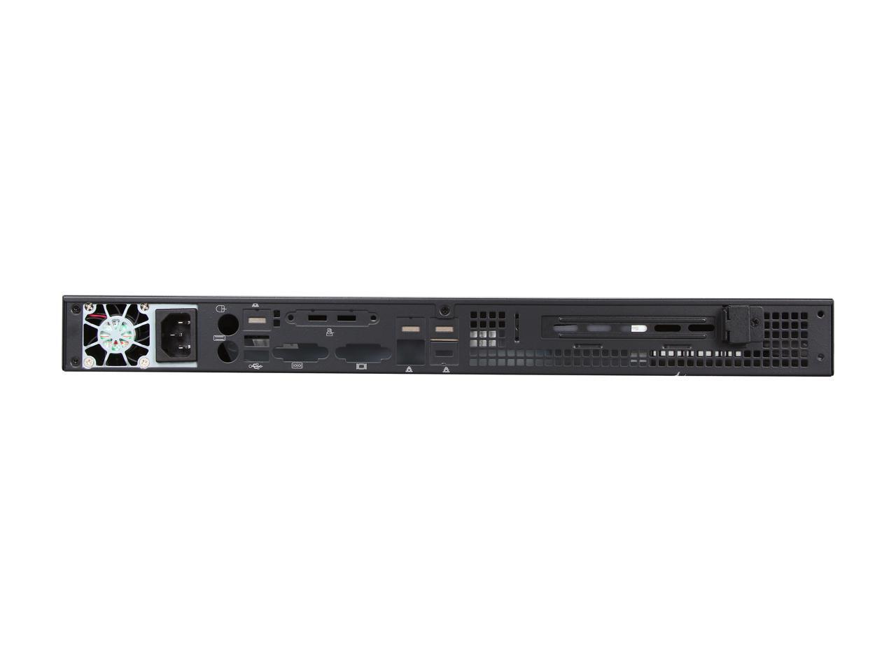 SUPERMICRO CSE-502L-200B Black 1U Rackmount Mini Server Chassis ...