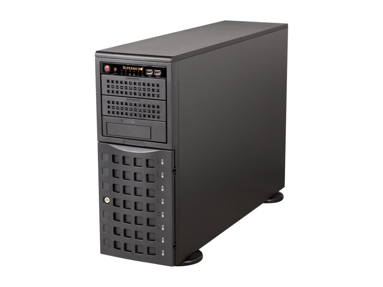 SUPERMICRO SuperChassis CSE-745TQ-R800B Black 4U Rackmount Server ...