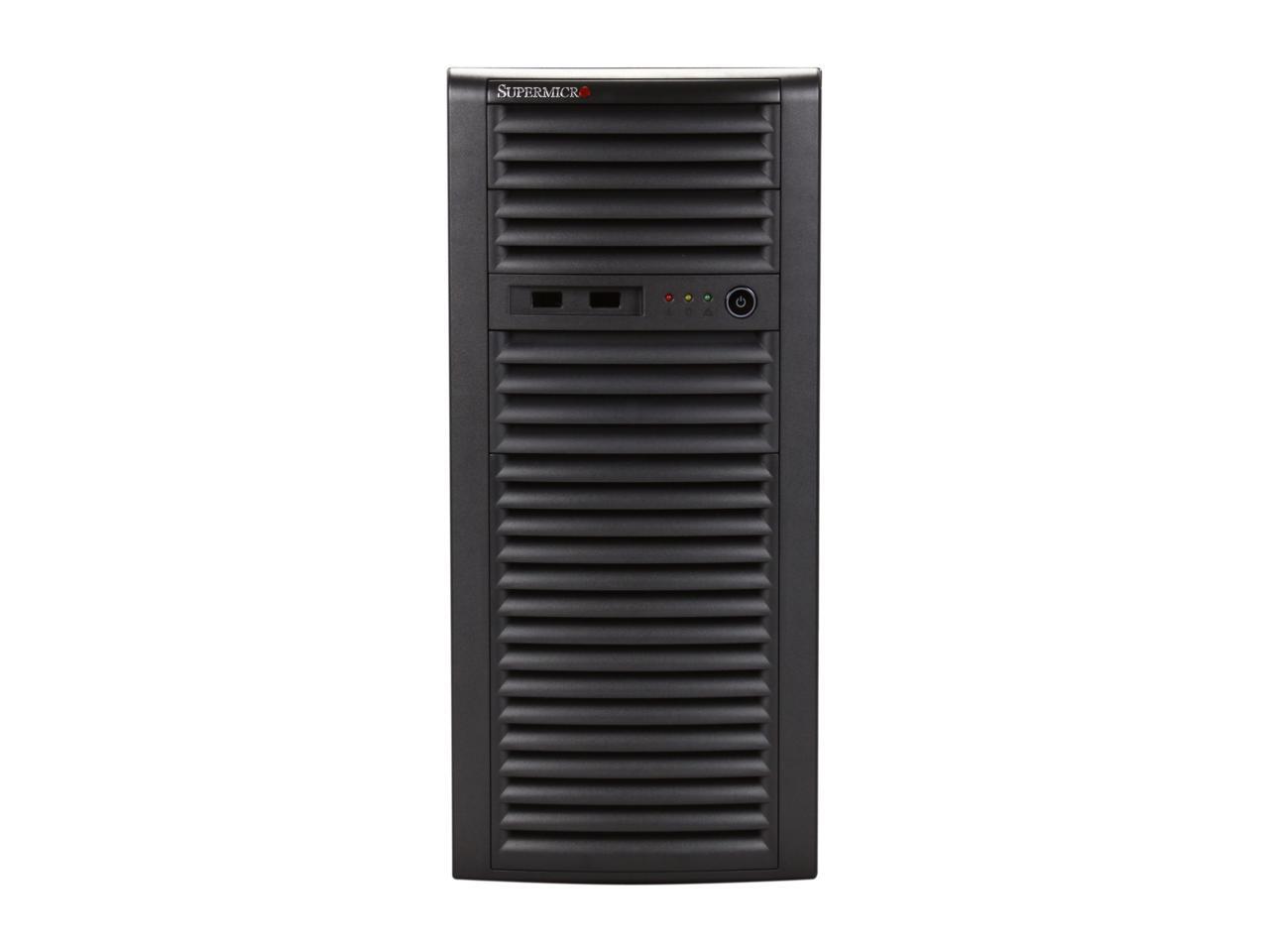 SUPERMICRO CSE-732i-500B Black Mini-Tower Server Chassis - Newegg.com