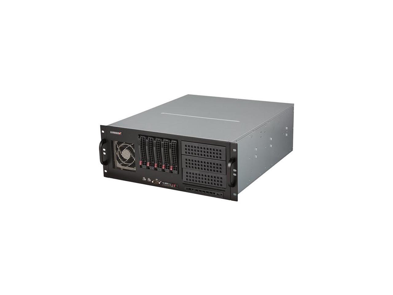 SUPERMICRO CSE-842TQ-865B Black 4U Rackmount Server Chassis - Newegg.com
