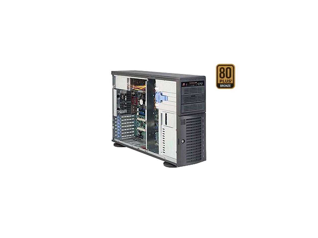 SUPERMICRO CSE-743I-665B Black Pedestal Server Case - Newegg.com