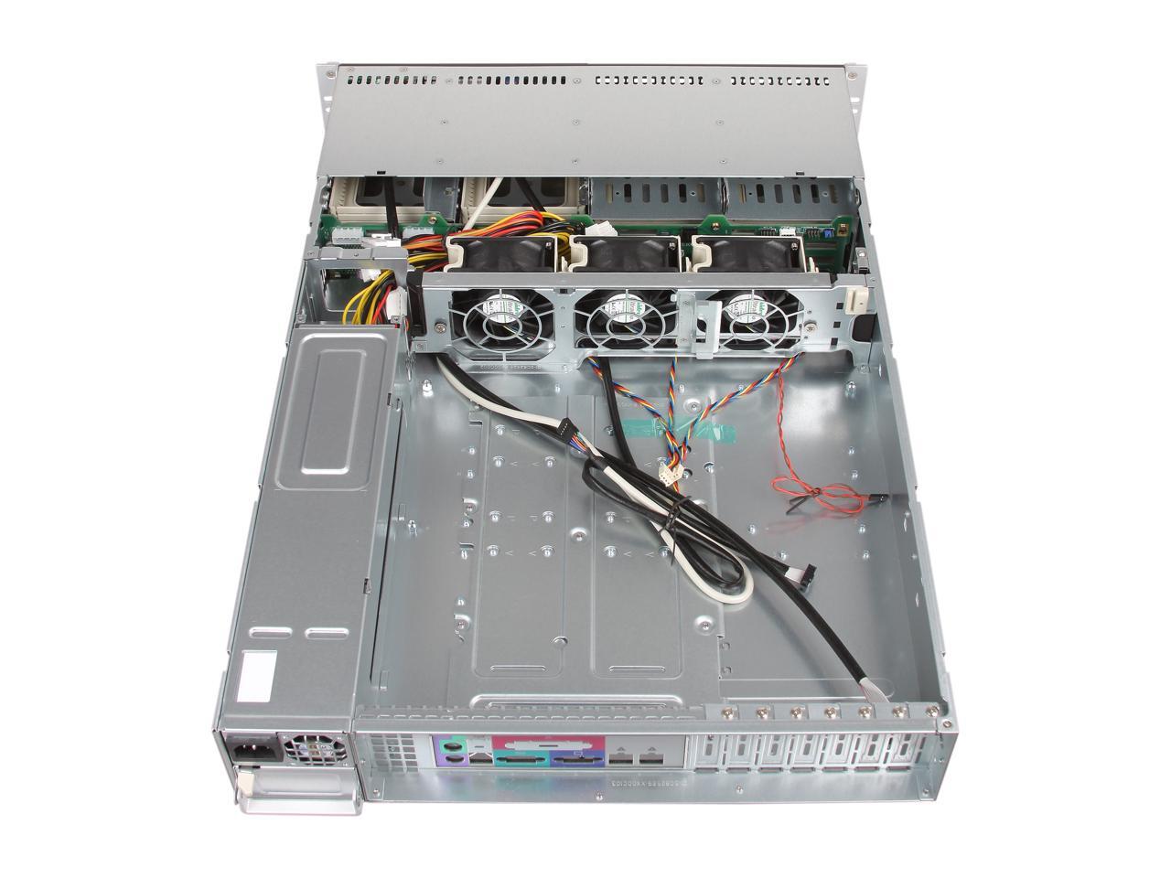 SUPERMICRO CSE-825TQ-563LPB Black 2U Rackmount Server Case - Newegg.ca