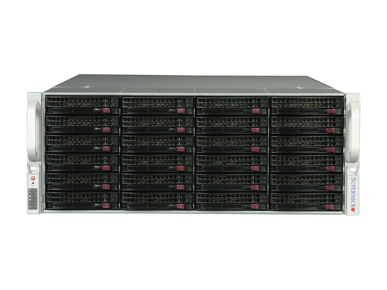 SUPERMICRO CSE-846E1-R900B Black 4U Rackmount Server Case - Newegg.com