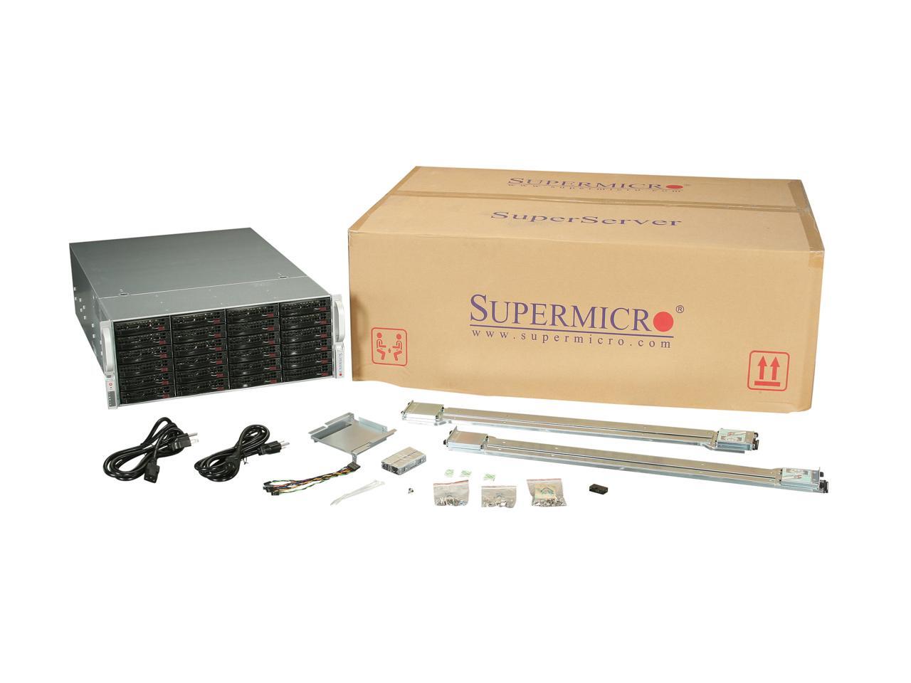 SUPERMICRO CSE-846E16-R1200B Black 4U Rackmount Server Case - Newegg.com