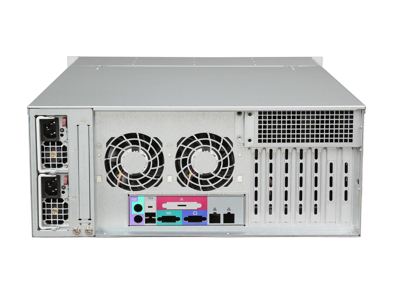 SUPERMICRO SuperChassis CSE-846TQ-R1200B Black 4U Rackmount Server Case ...