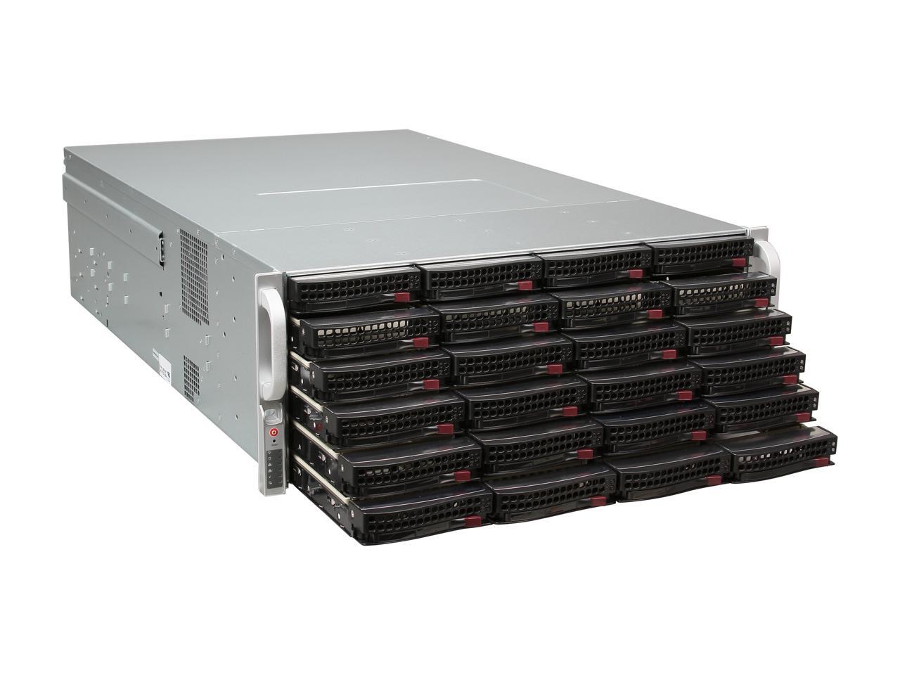 SUPERMICRO SuperChassis CSE-847A-R1400LPB Black 4U Rackmount Server ...