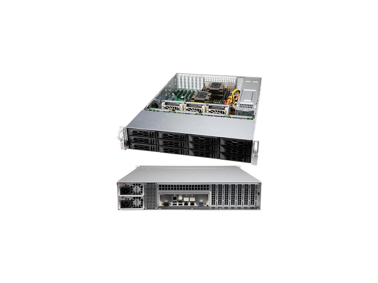 SUPERMICRO LA26E1C4-R609LP Silver 2U Rackmount Server Case - Newegg.ca