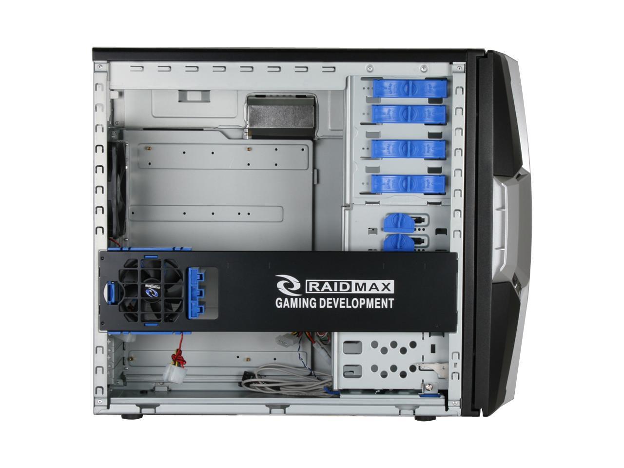 RAIDMAX AZTEC ATX-619WB Black/ Silver Foldout MB Computer Case - Newegg.ca