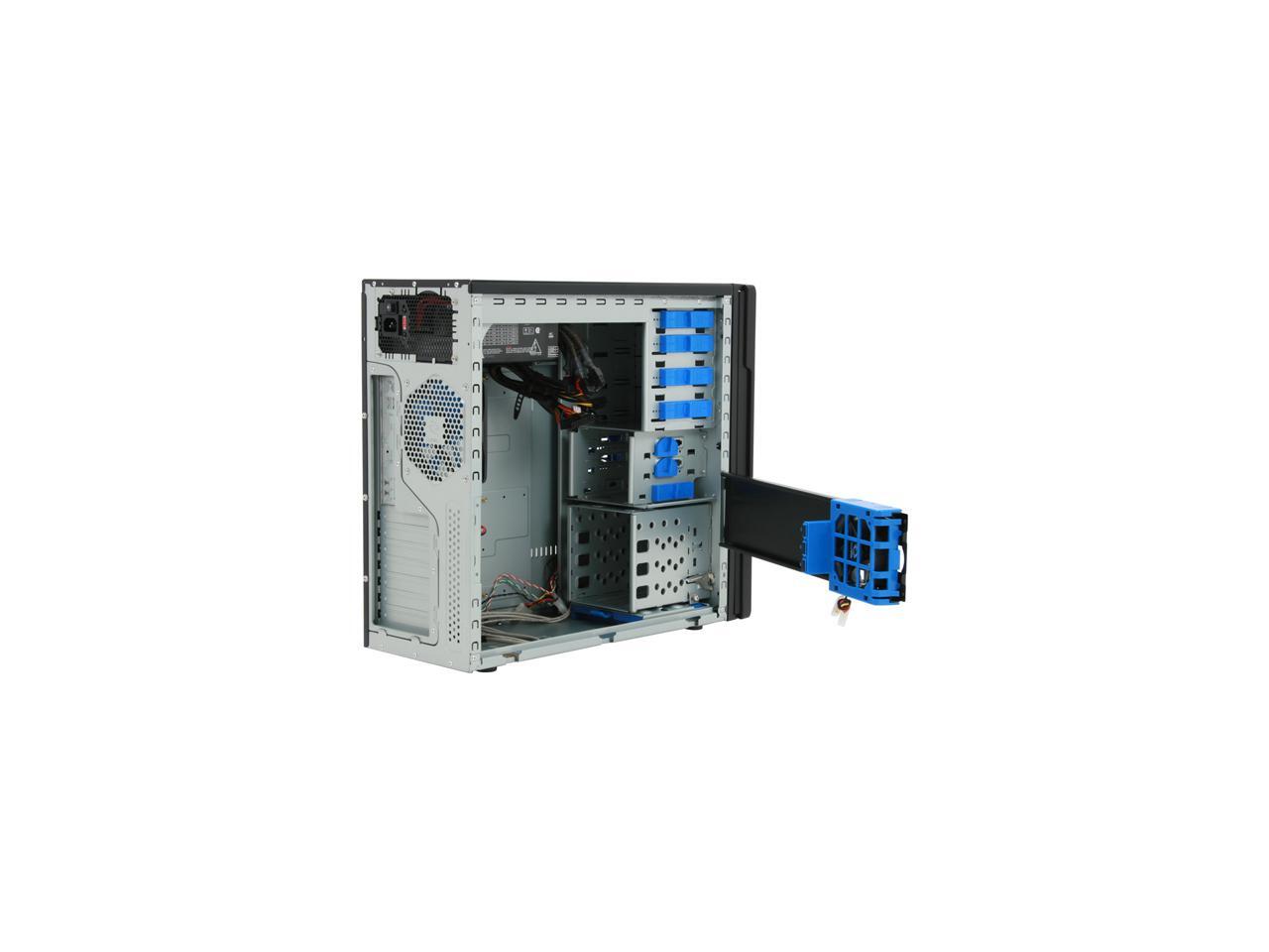 RAIDMAX SMILODON ATX-612WB530P Black 1.0mm SECC Steel ATX Mid Tower ...