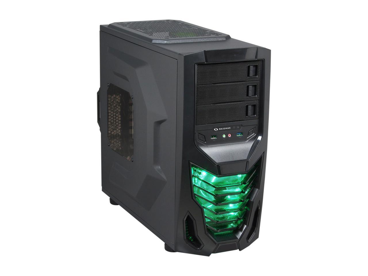 RAIDMAX Cobra ATX-502WBG Black Computer Case - Newegg.ca