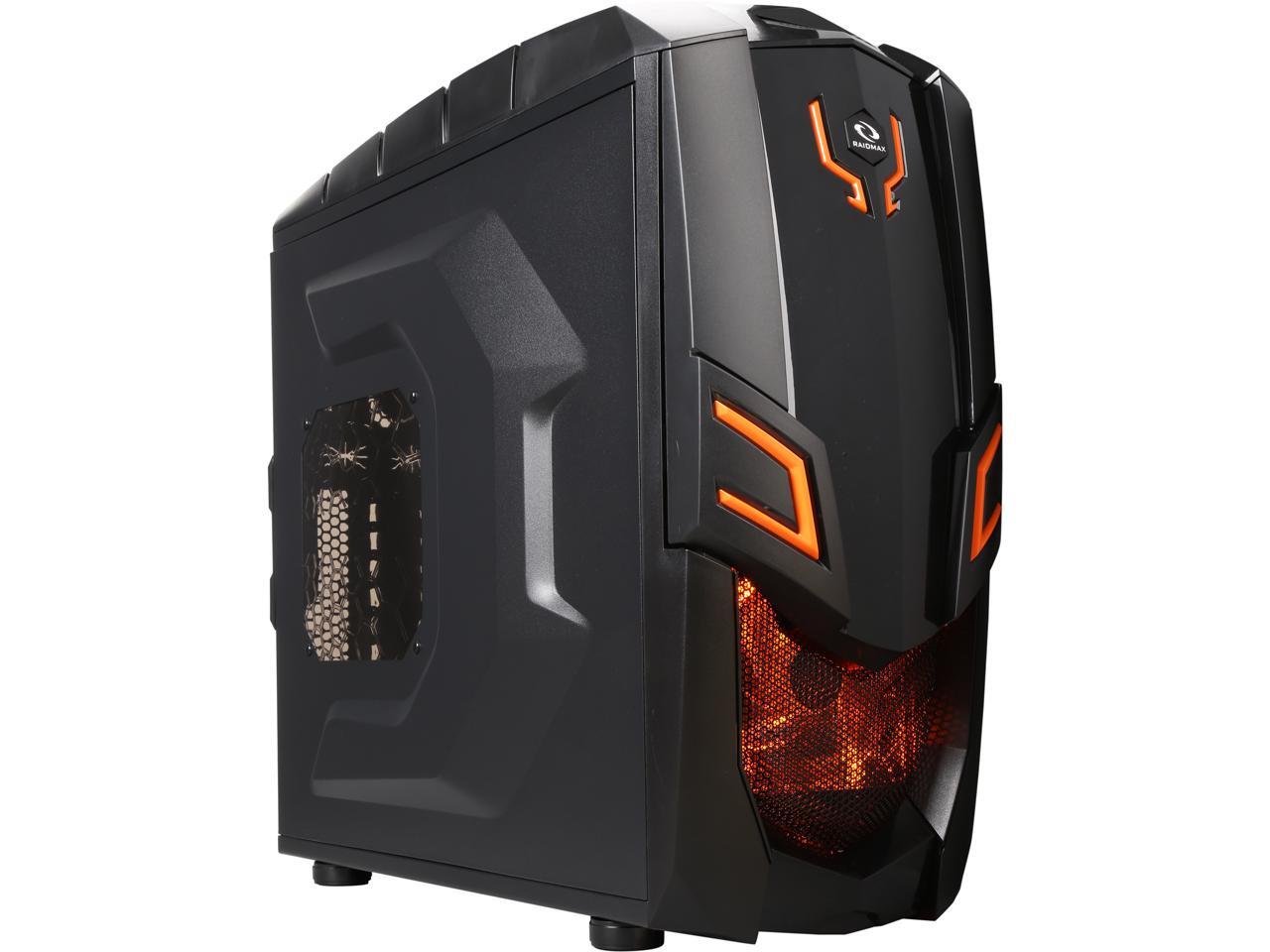 RAIDMAX Viper GX II ATX-522WBO Black / Orange Computer Case - Newegg.ca