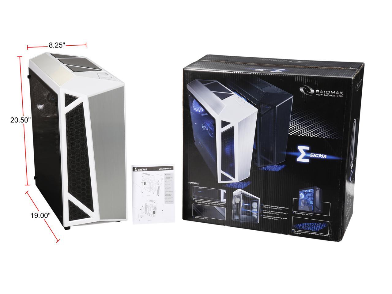 RAIDMAX Sigma Sigma-TWS White Computer Case - Newegg.com