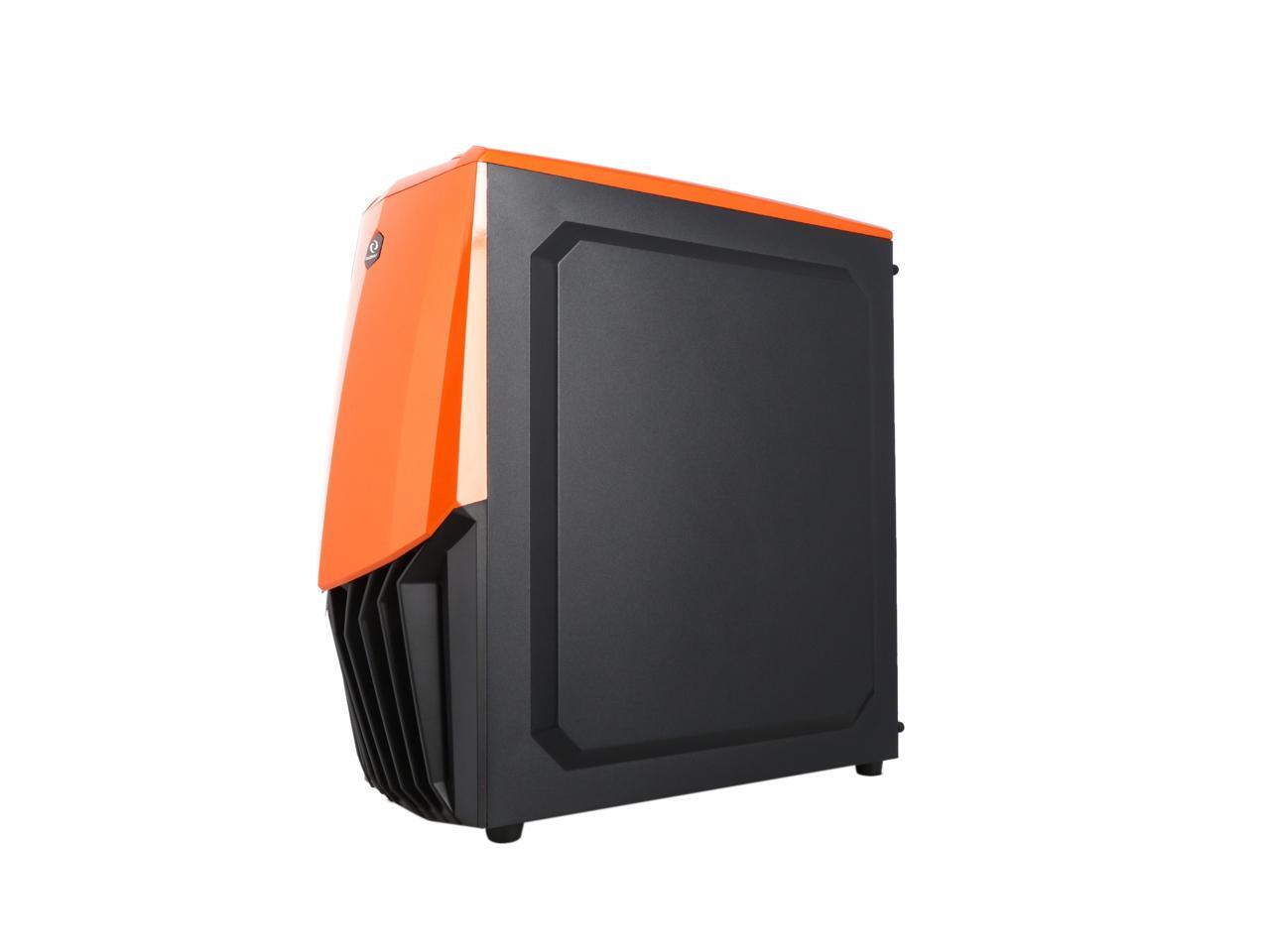 Open Box: RAIDMAX Gama A18-TO Black / Orange Computer Case - Newegg.com