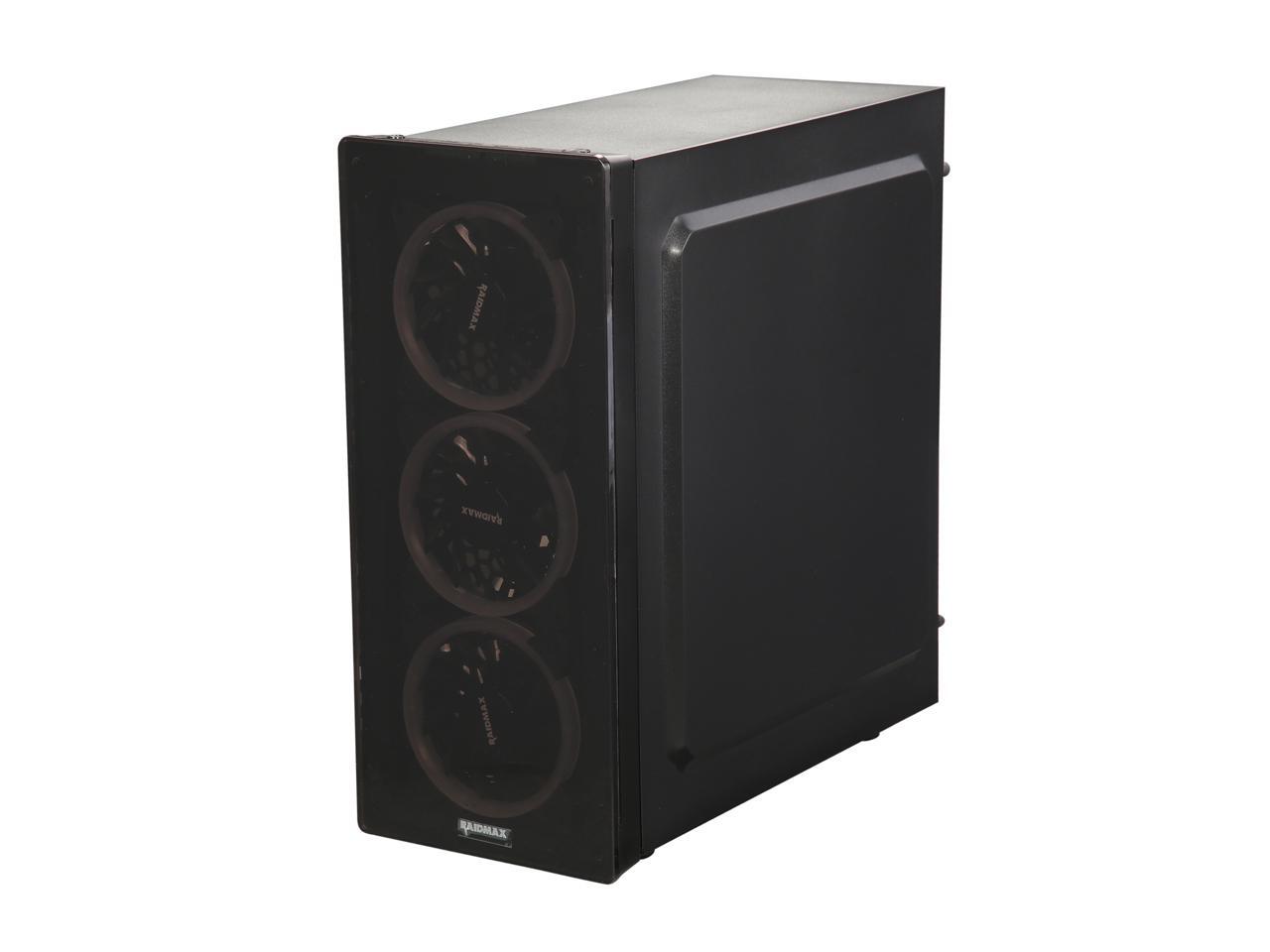 RAIDMAX NEON RGB G21-RWB Black Computer Case - Newegg.com