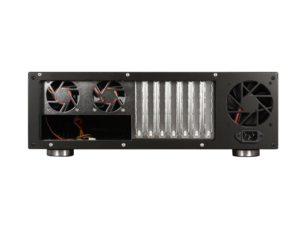 Broadway Com Corp Black HTPC-HT1100 ATX Media Center / HTPC Case ...