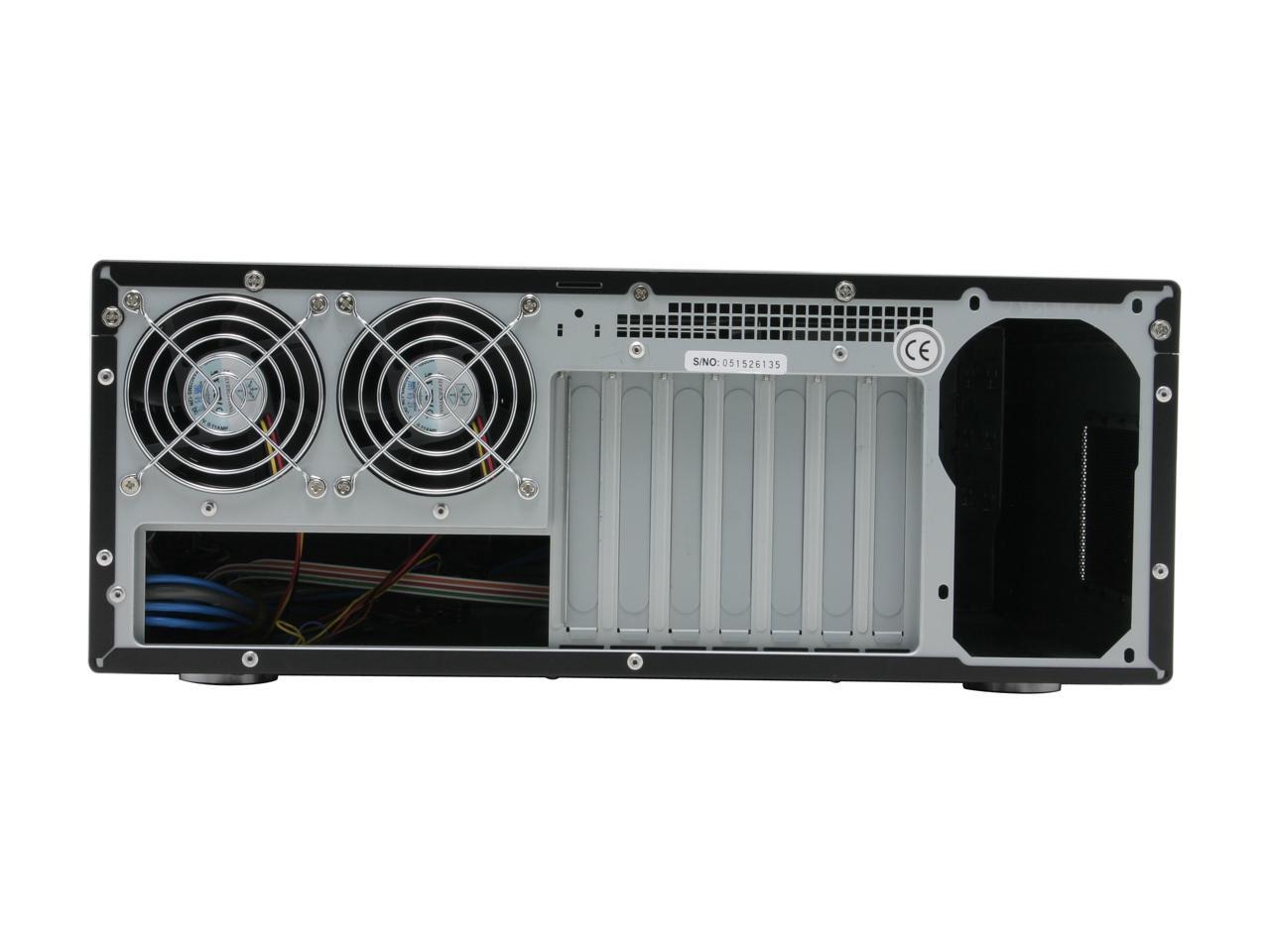 SILVERSTONE Black Lascala Series LC16B-M ATX Media Center / HTPC Case ...