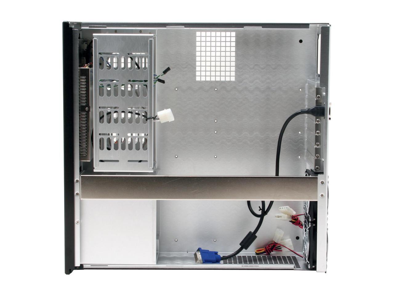 SILVERSTONE Black Lascala Series LC18-B ATX Media Center / HTPC Case ...