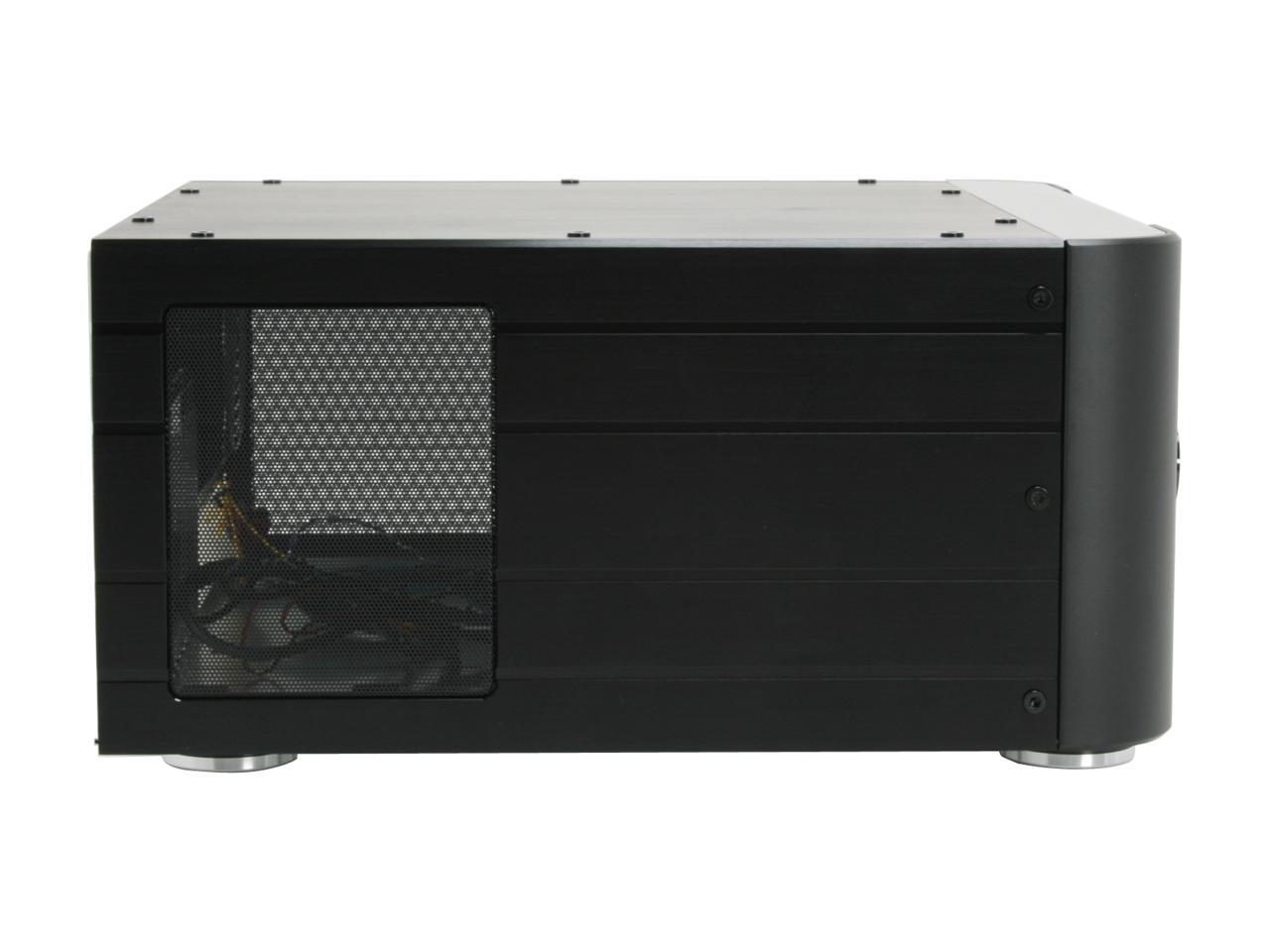 SILVERSTONE Black Crown Series CW02B-MXR ATX Media Center / HTPC Case ...
