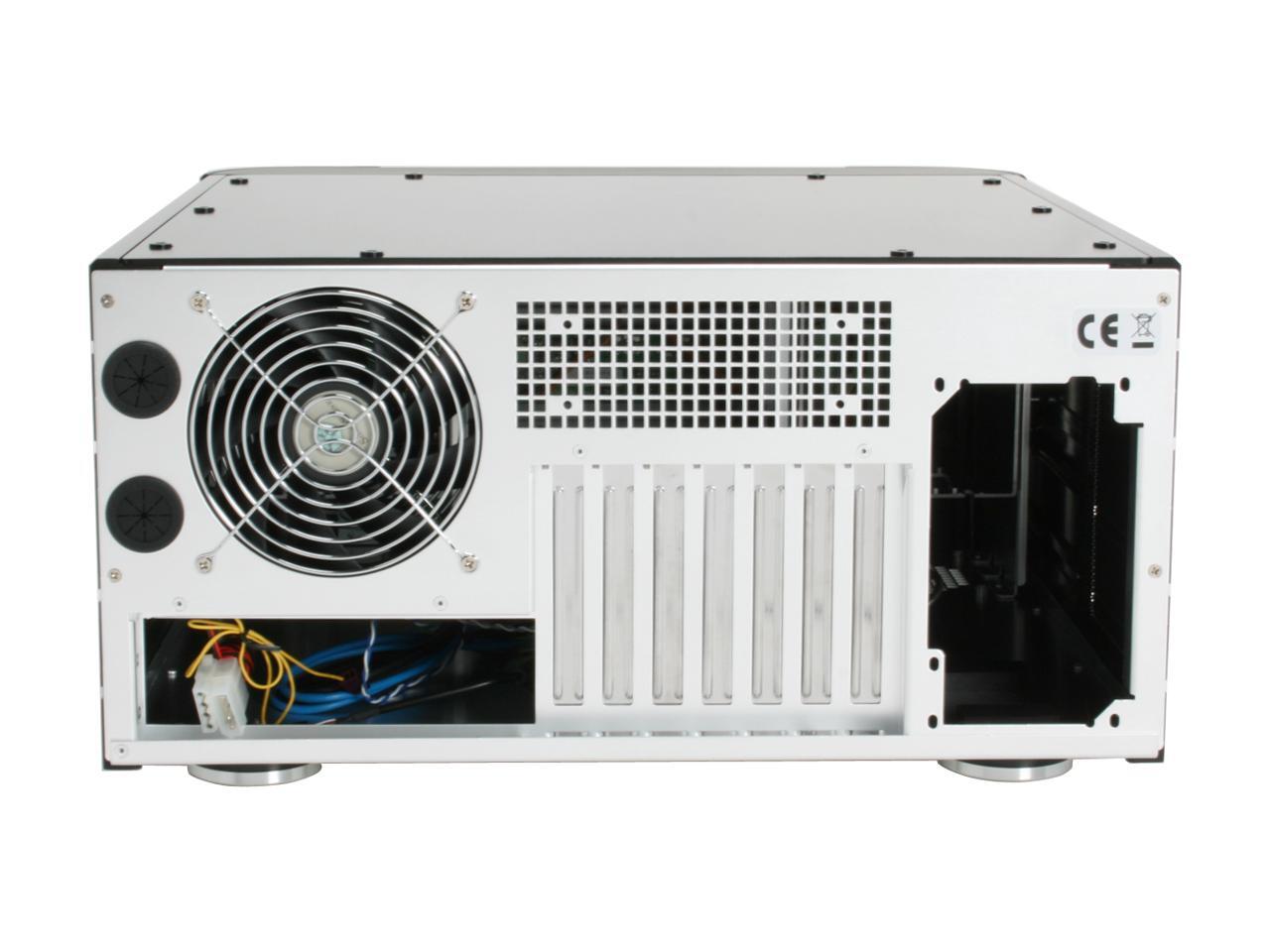 SILVERSTONE Black Crown Series CW02B-MXR ATX Media Center / HTPC Case ...
