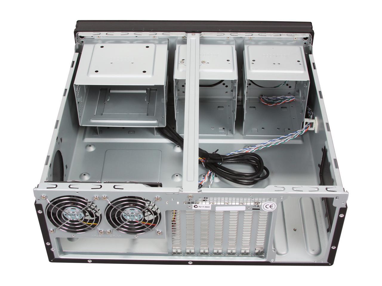 SILVERSTONE Black Lascala Series SST-LC10B-E-USB3.0 ATX Media Center ...