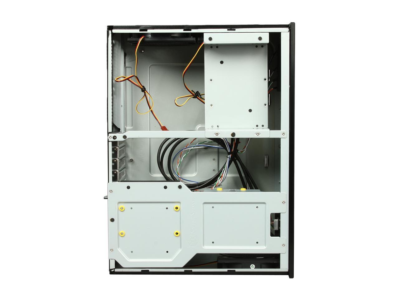 SilverStone GRANDIA Series GD04B-USB3.0 Micro ATX Media Center / HTPC ...