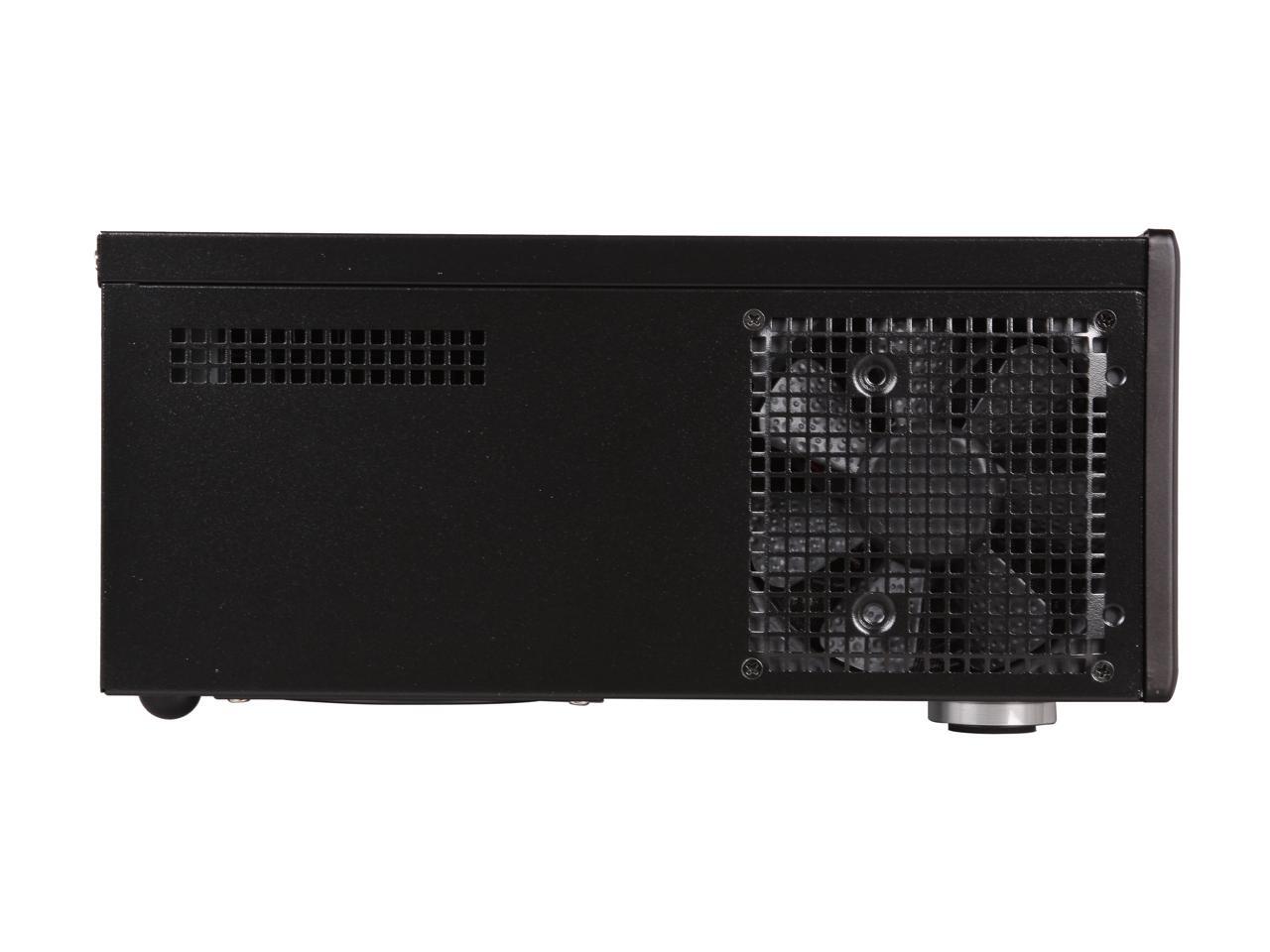 SILVERSTONE Grandia Series GD05B-USB3.0 Aluminum / 0.8mm SECC micro-ATX ...