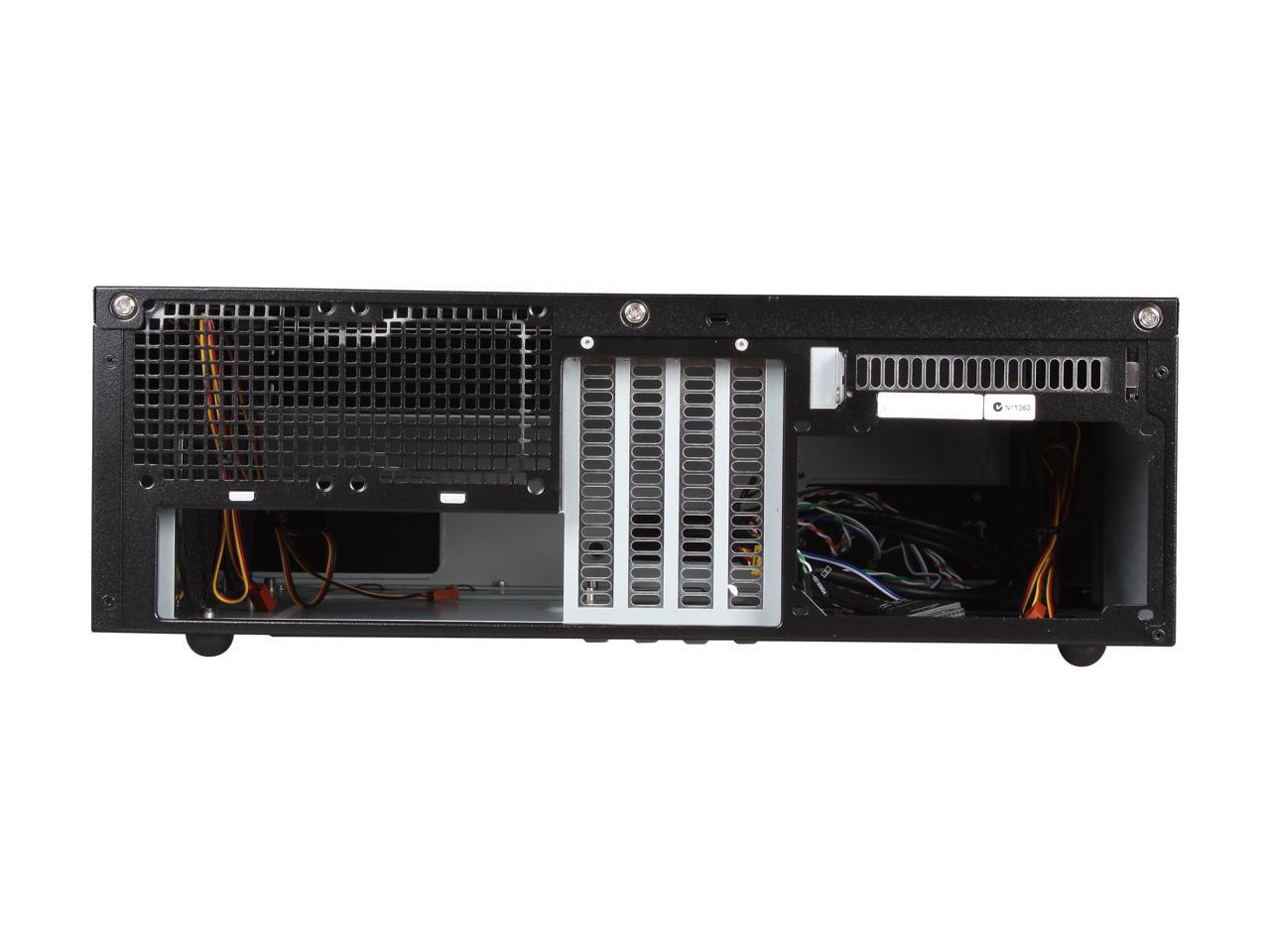 SILVERSTONE Grandia Series GD05B-USB3.0 Aluminum / 0.8mm SECC micro-ATX ...