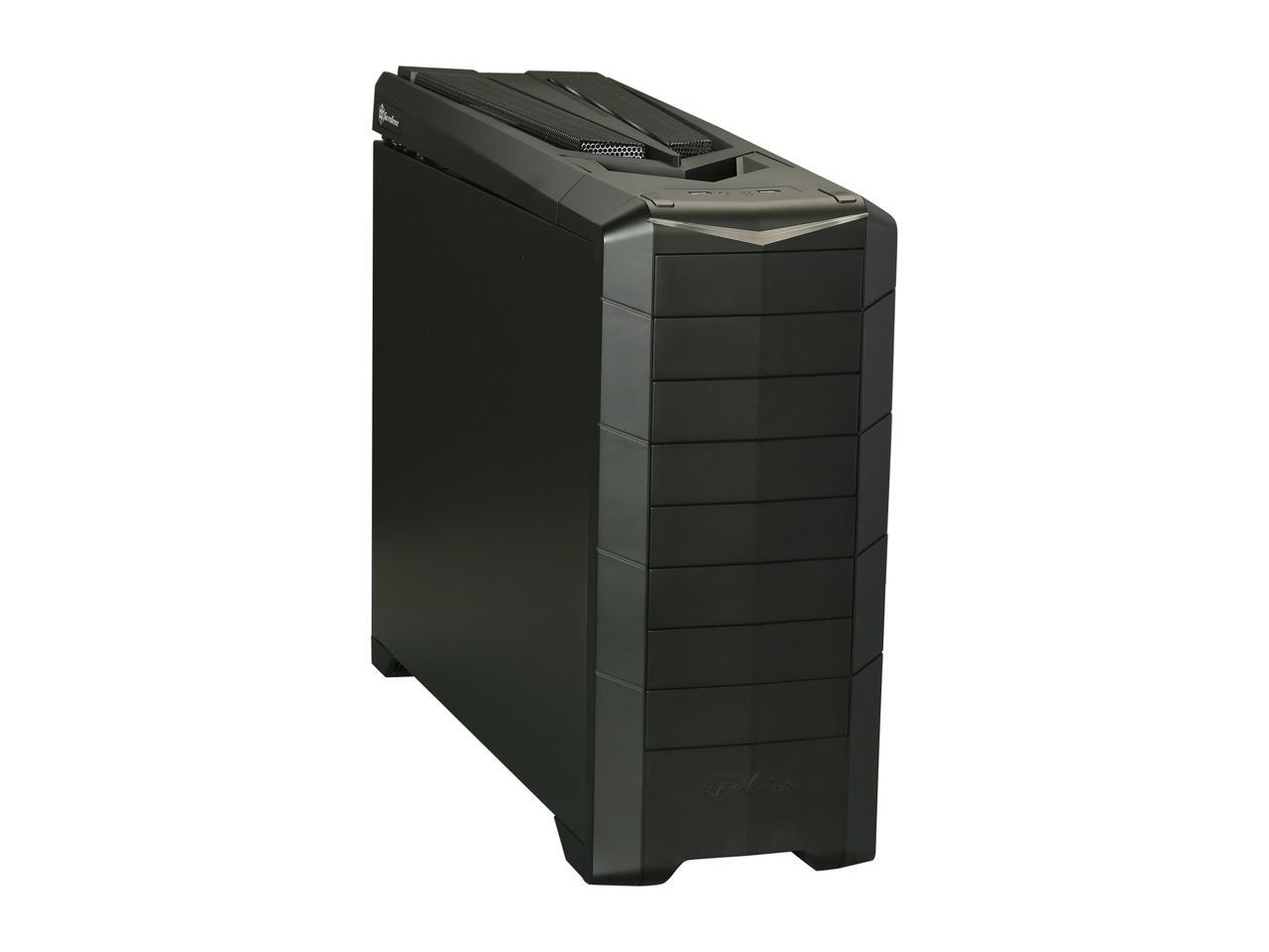 SilverStone RAVEN RV02B-EW-USB3.0 Matte black reinforced plastic outer ...