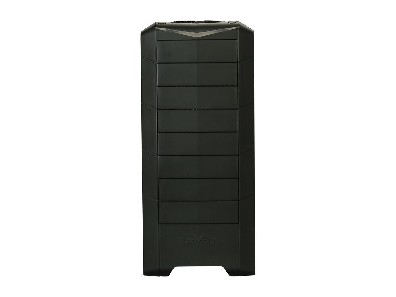 SilverStone RAVEN RV02B-EW-USB3.0 Matte black reinforced plastic outer ...