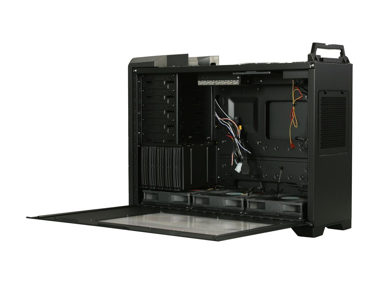 SilverStone RAVEN RV02B-EW-USB3.0 Matte black reinforced plastic outer ...