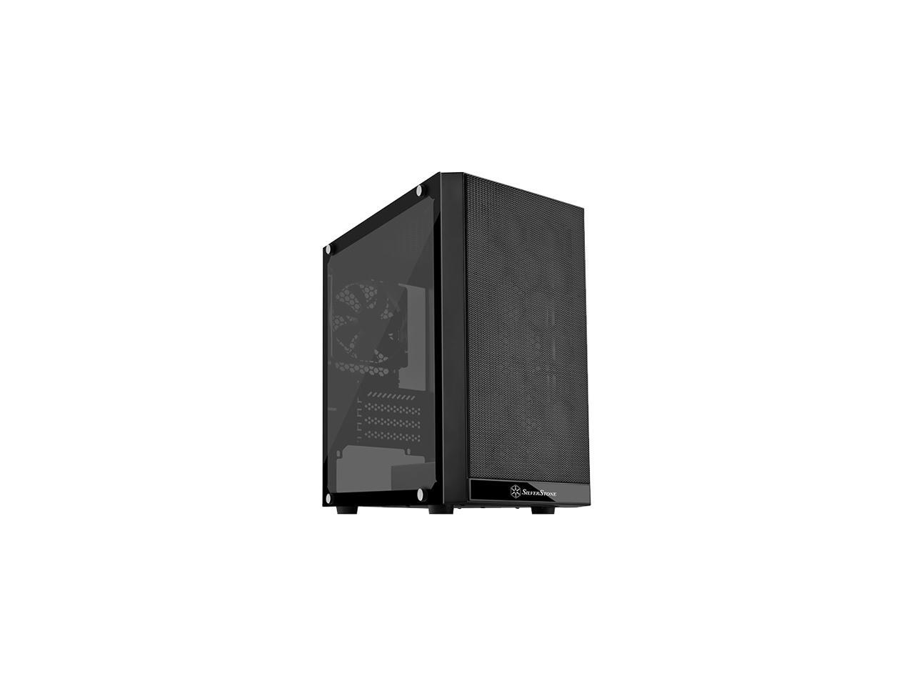 SilverStone Precision Series PS15 SST-PS15B-G Black Computer Case ...