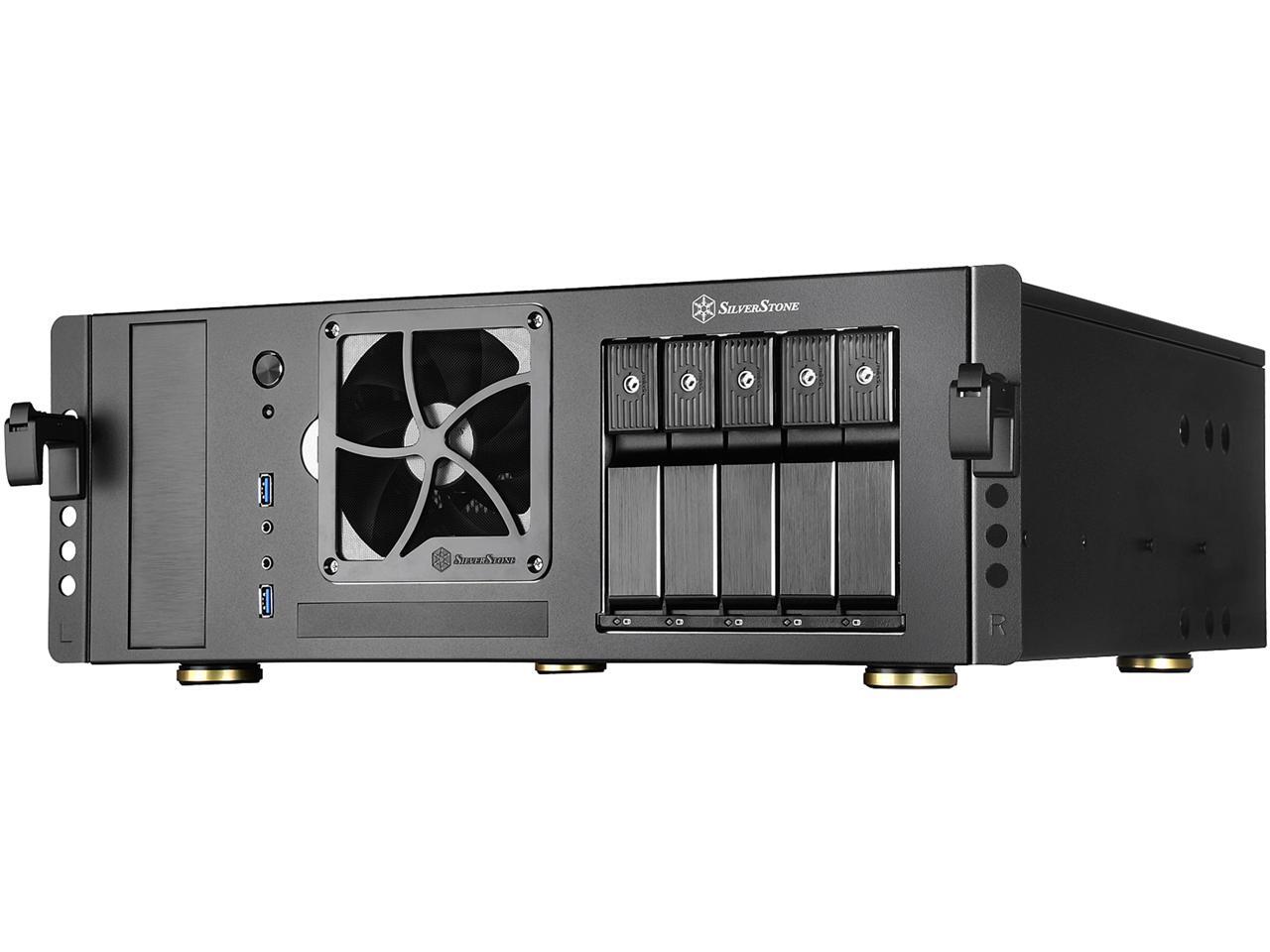 SilverStone Case Storage Series SST-CS350B Black Computer Case - Newegg.com